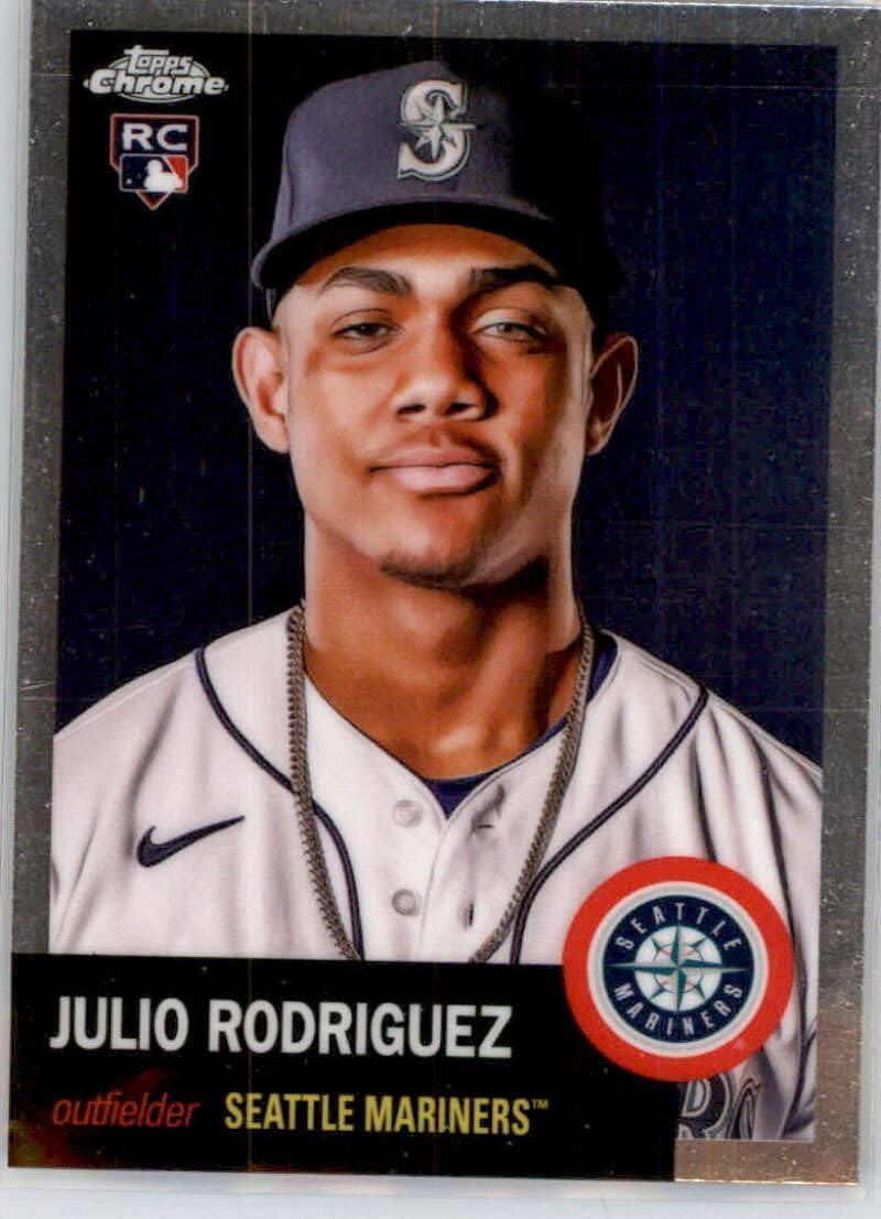 Amazon.com: 2022 Topps Chrome Platinum Anniversary #171 Julio Rodriguez ...