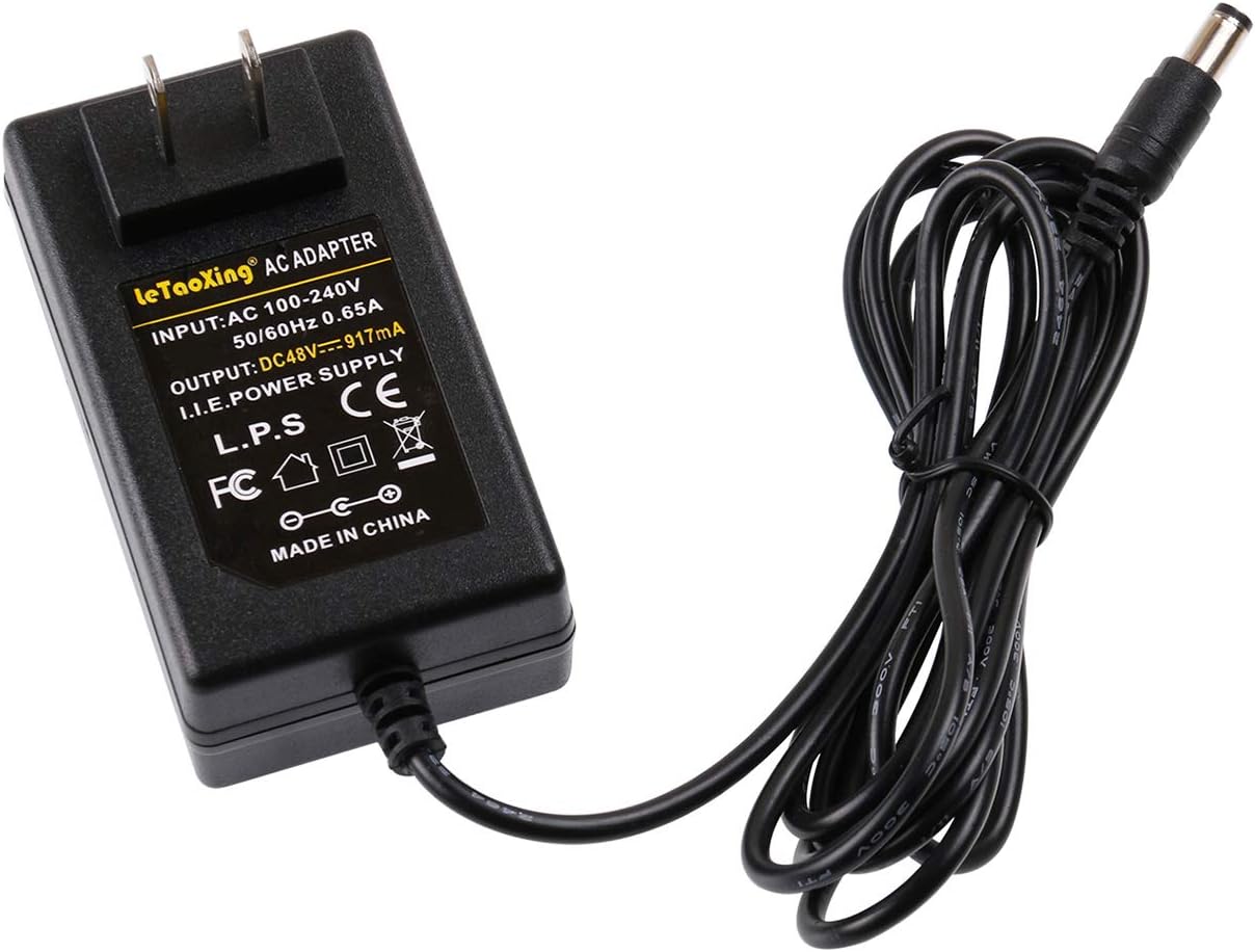 COOLM 48V Power Supply Adapter for Cisco IP Phone 8811, 8841, 8851 ...