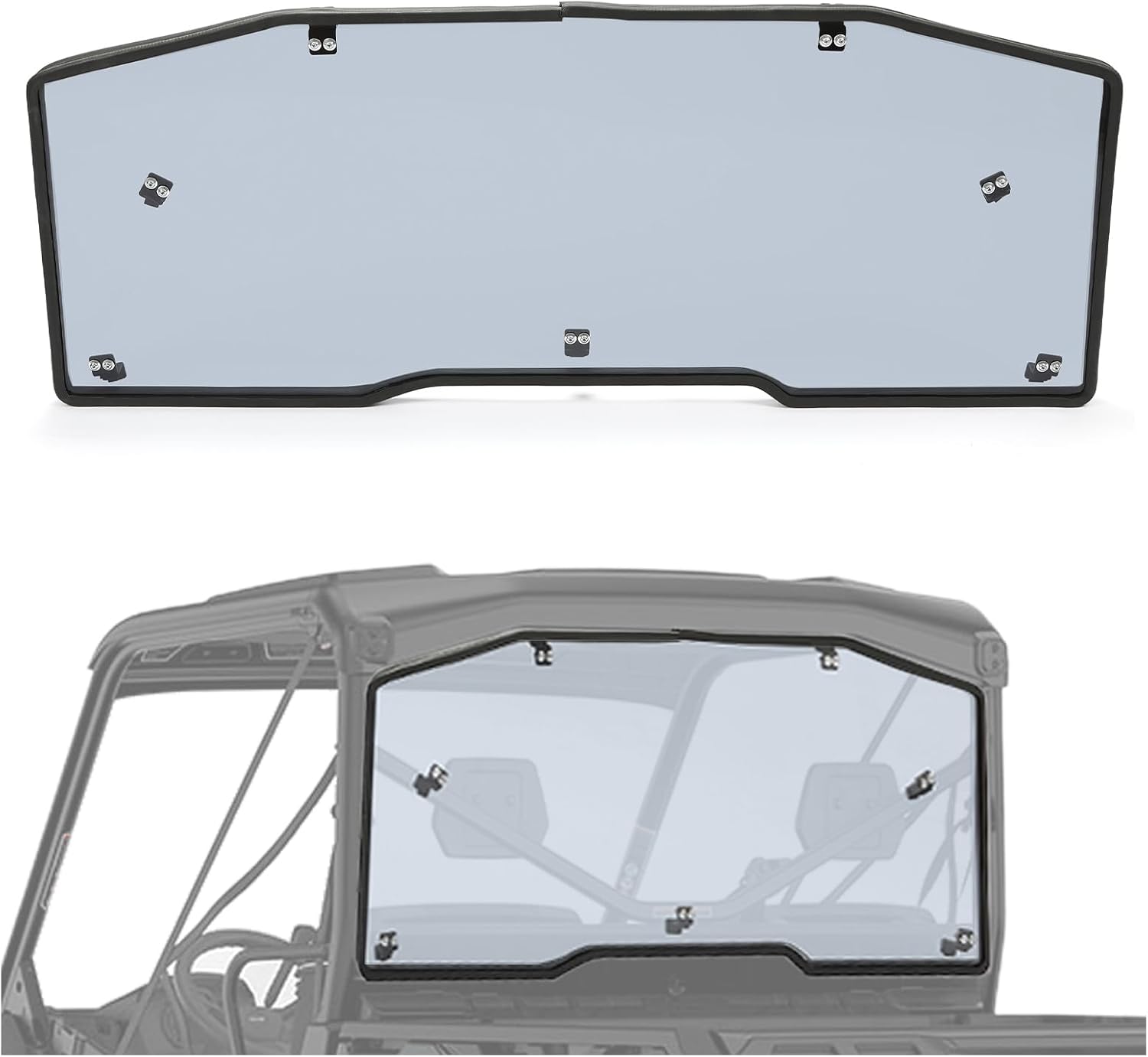 Amazon.com: KUAFU Tinted Rear Windshield Compatible with 2016-2023 Can ...