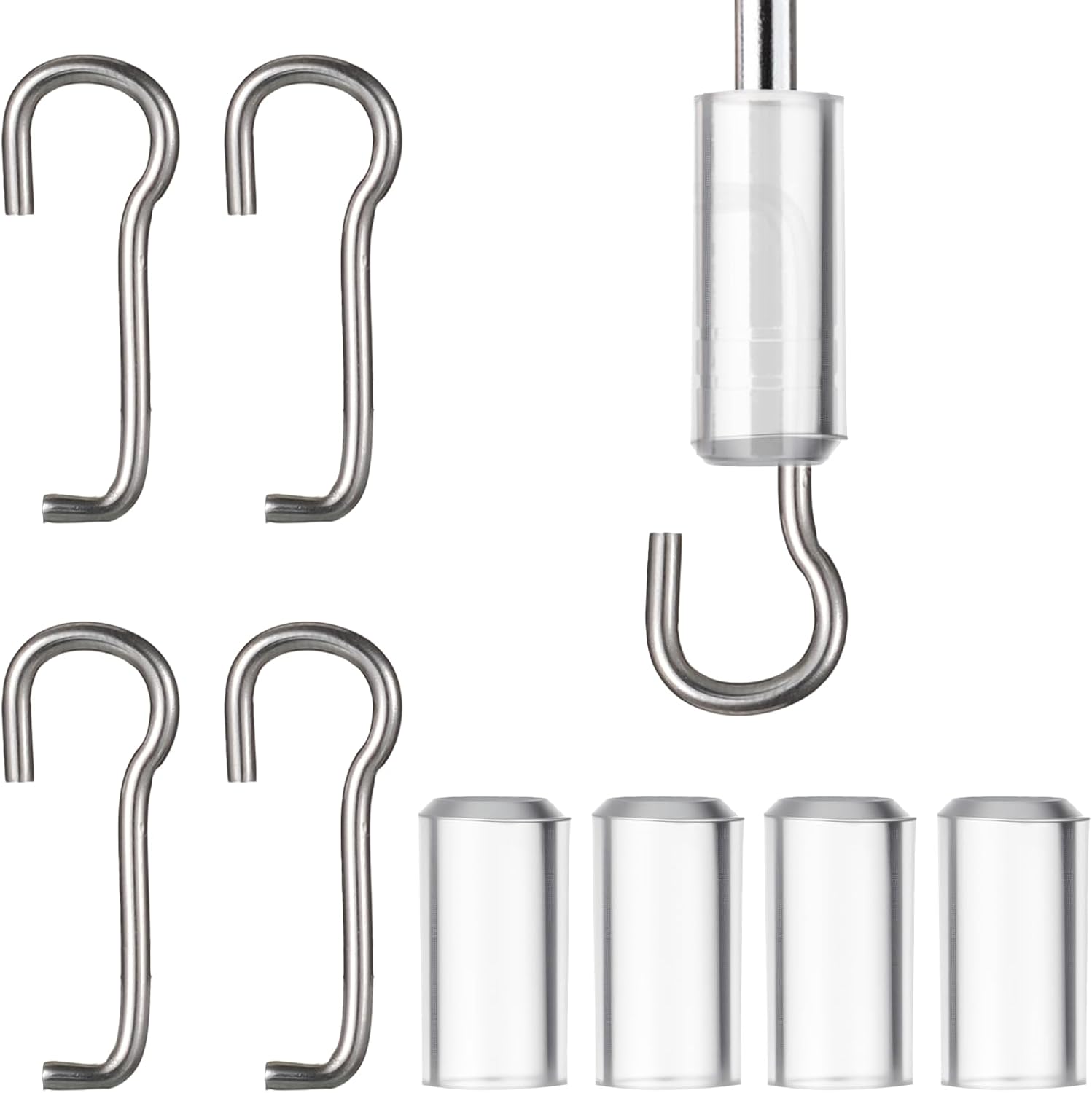Amazon.com: 4 Sets Wand Wire and Sleeve Collar for Horizontal Mini ...