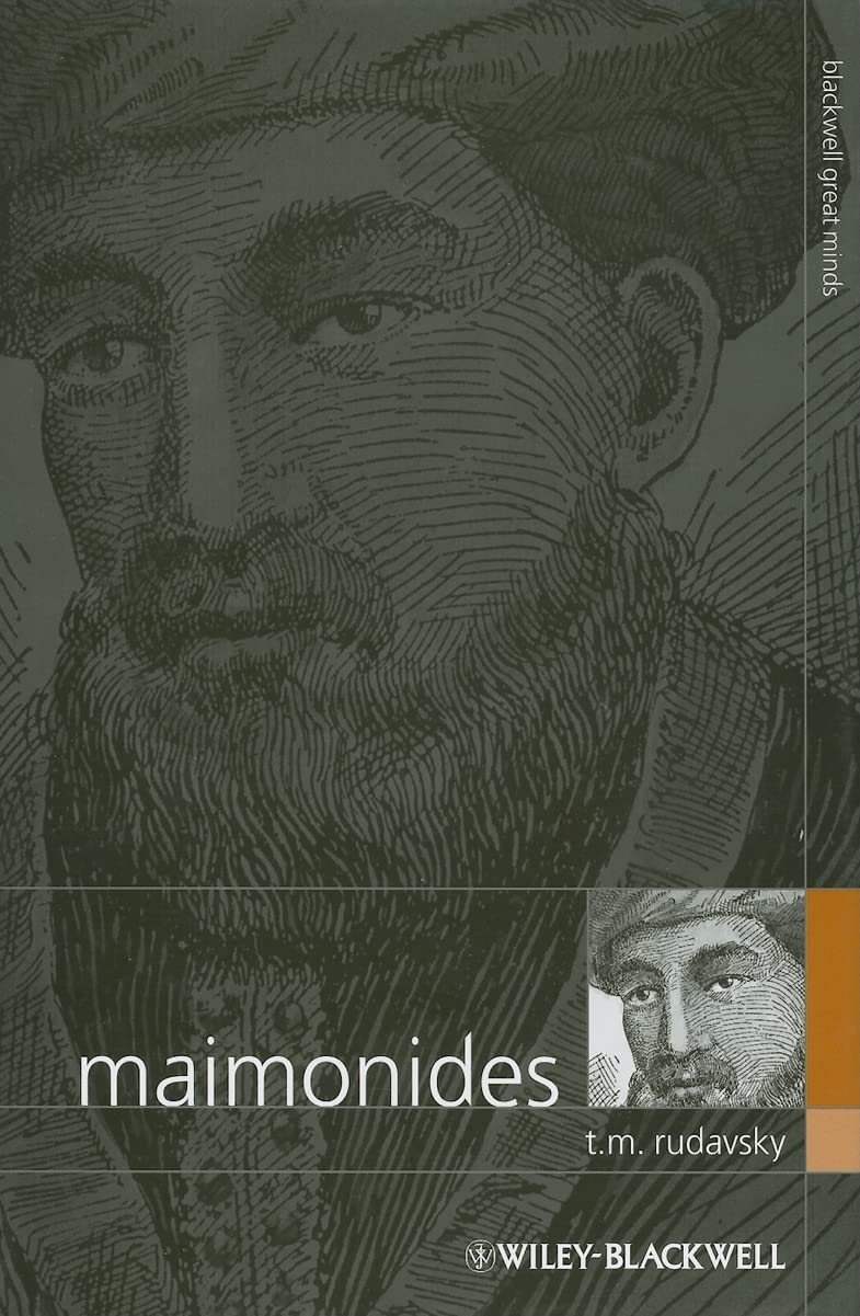 Maimonides: Rudavsky, T. M.: 9781405148979: Amazon.com: Books
