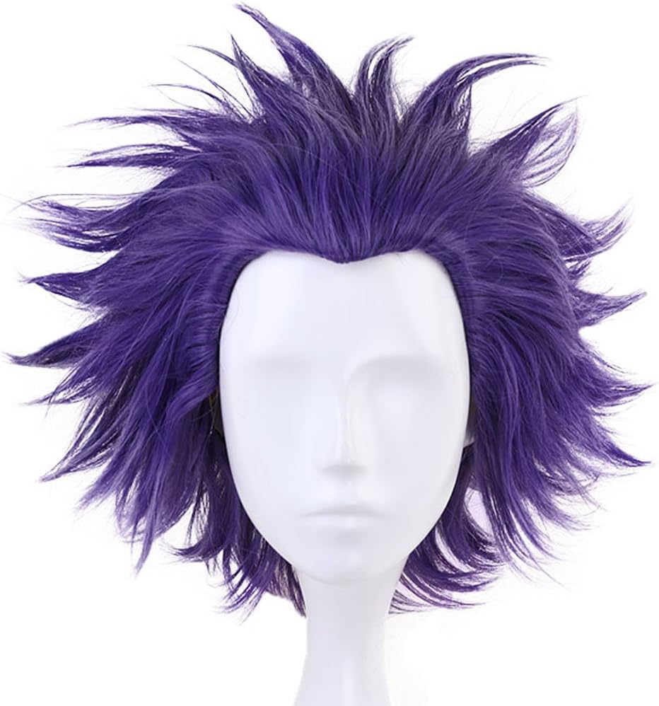 Amazon.com: Soyusunny MHA Short Spiky Cosplay Wigs for Men Women Mullet ...