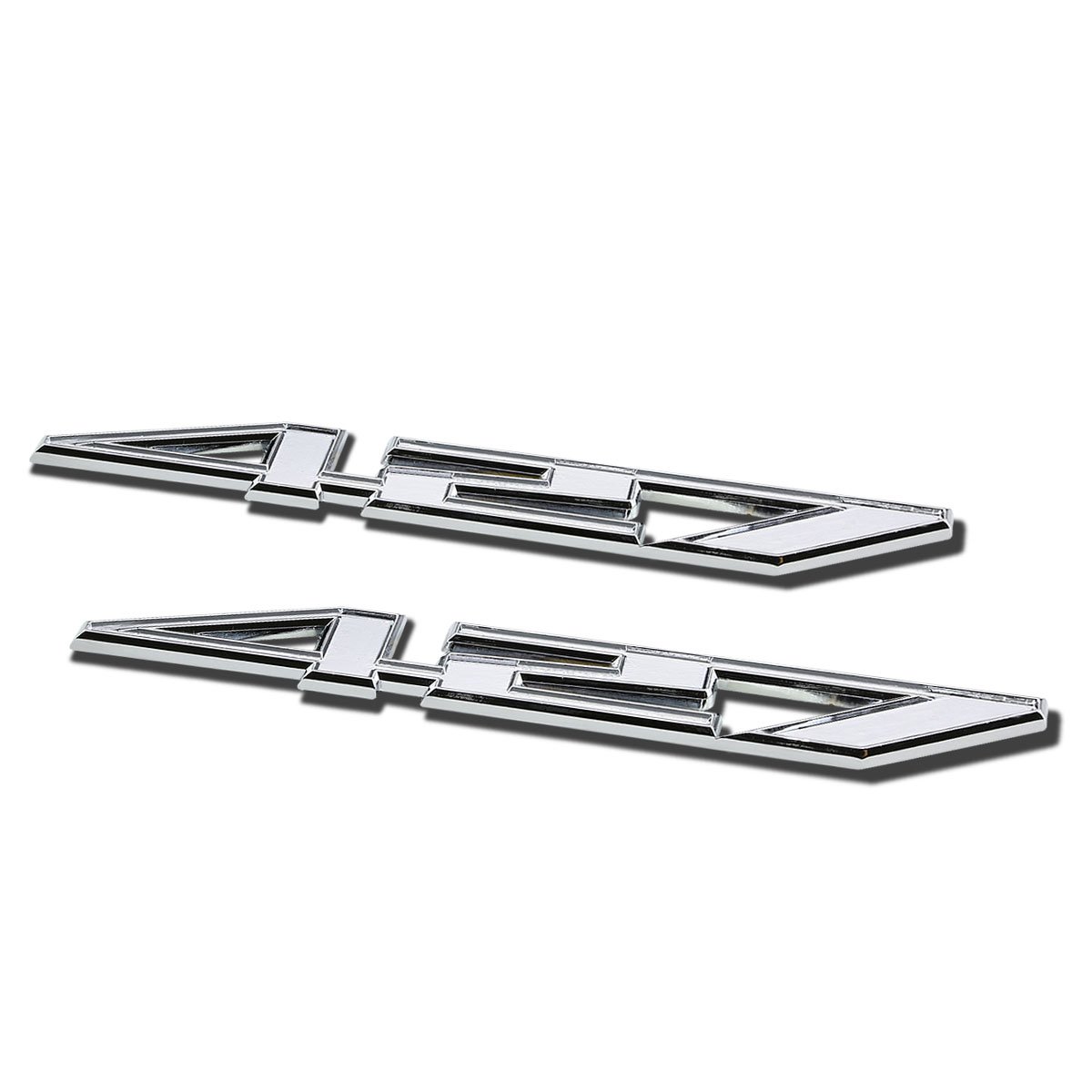 Amazon.com: Auto Dynasty 2 x Metal Emblem Decal Logo Trim Badge 427 ...