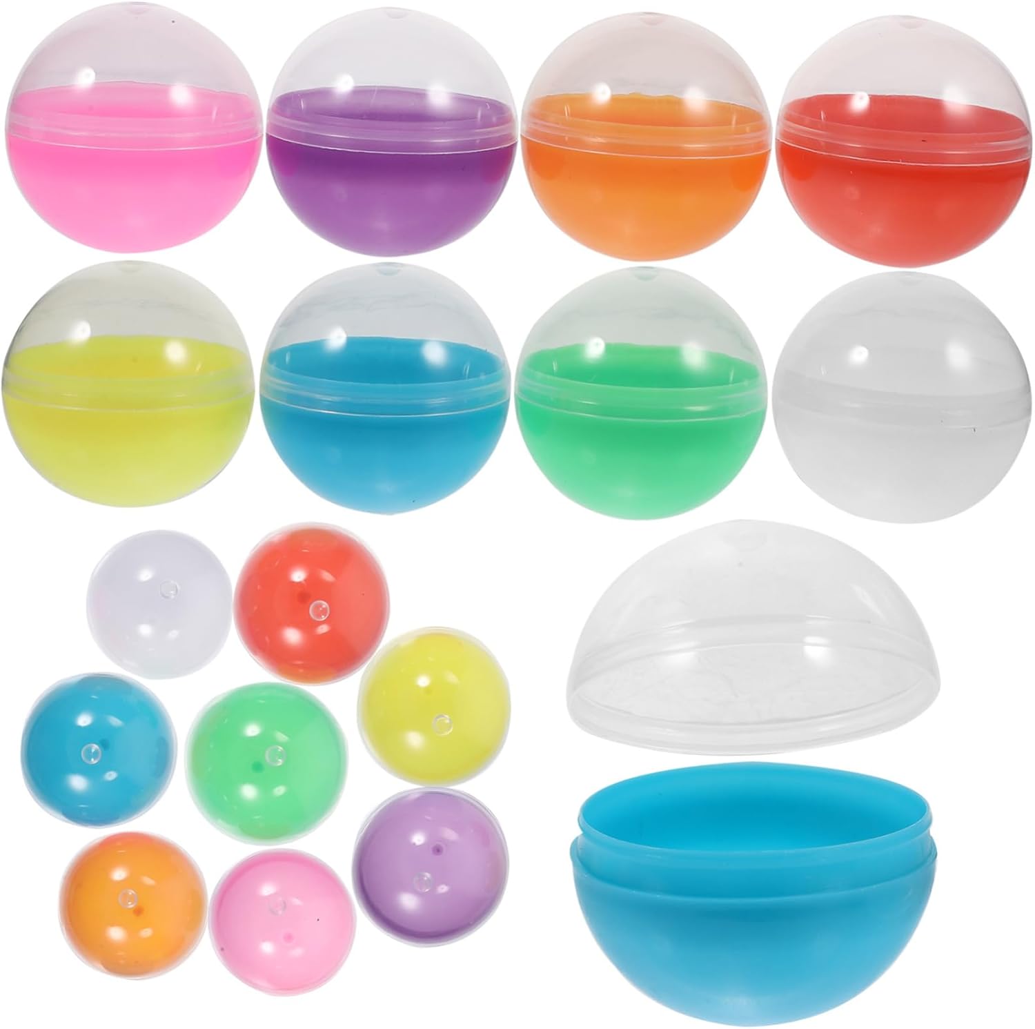 Amazon.co.jp: Parliky 50pcs Gashapon Toys Beer Pong Ball Surprise ...
