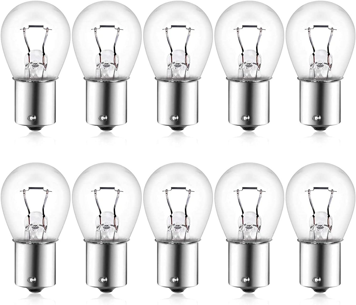 10 x Ring R382 P21W BA15S Bulb 382 12v 21w - Brake Tail Indicator ...