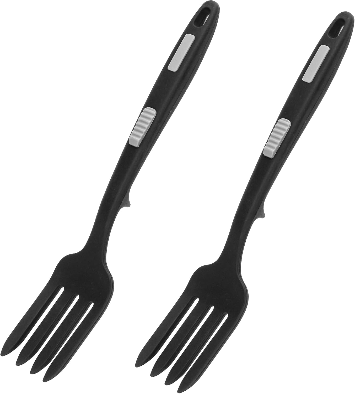 Amazon.com: Silicone Forks for Cooking – 2 Pack Heat Resistant Flexible ...