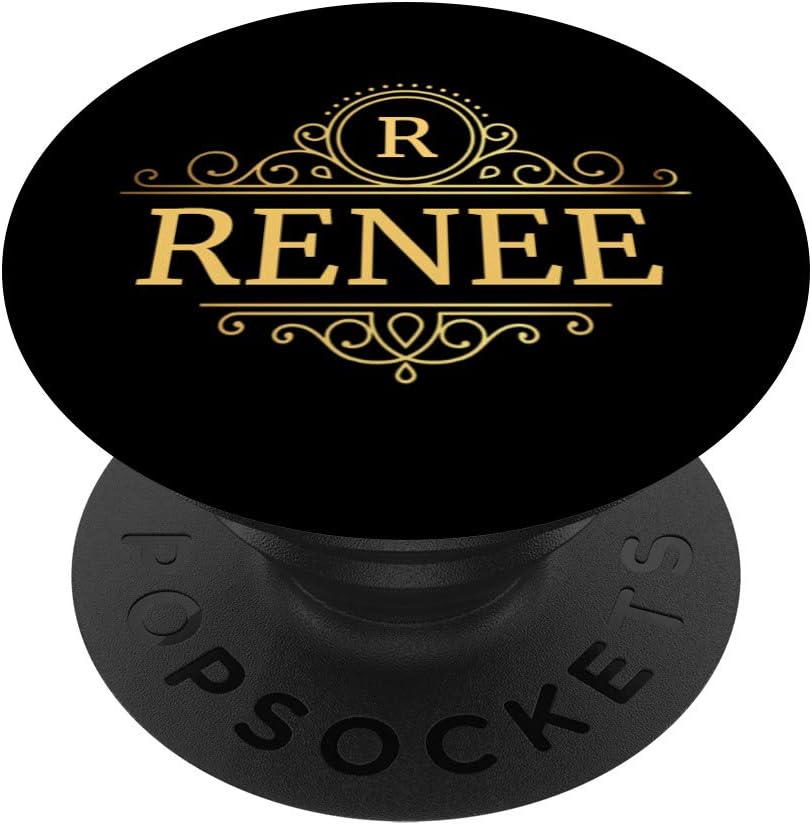 Amazon.com: Renee Gift Black Women Swirl Monogram Name Renee : Cell ...