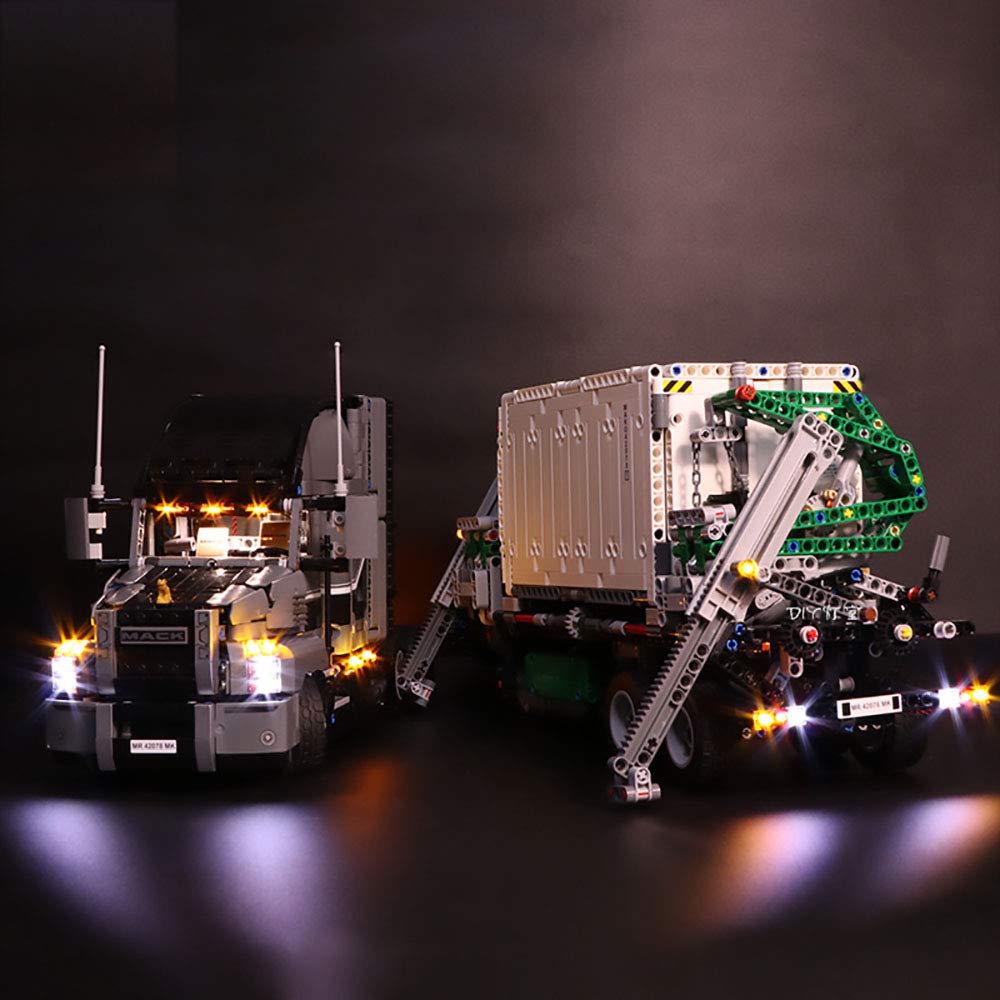 Buy ZHLY Led Light kit for Lego Technic Mack Anthem Truck 42078 USB And ...