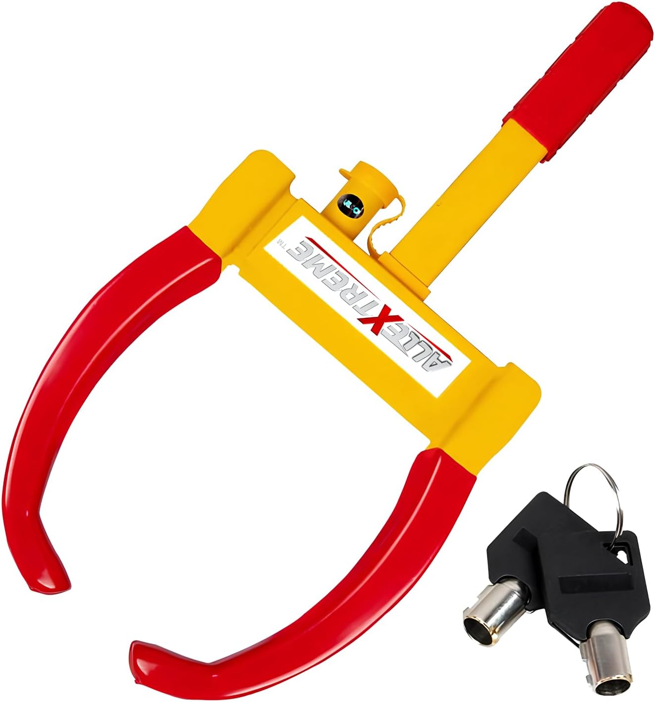 AllExtreme CQ6994B Heavy Duty Anti Theft Wheel Lock Clamp Anti-Theft ...