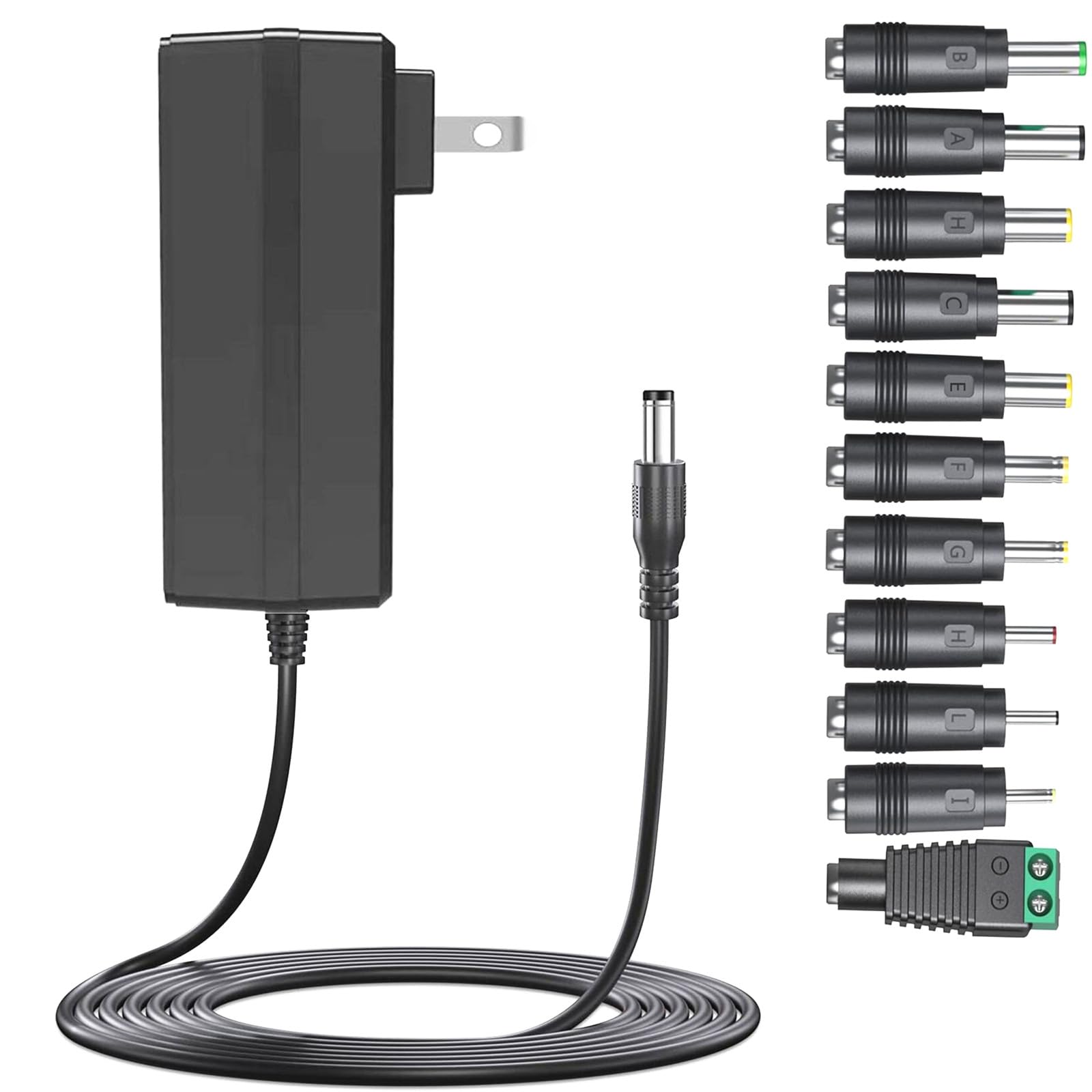 Amazon.com: 24V AC adapter 3A 2A 1A all compatible DC24V power supply ...