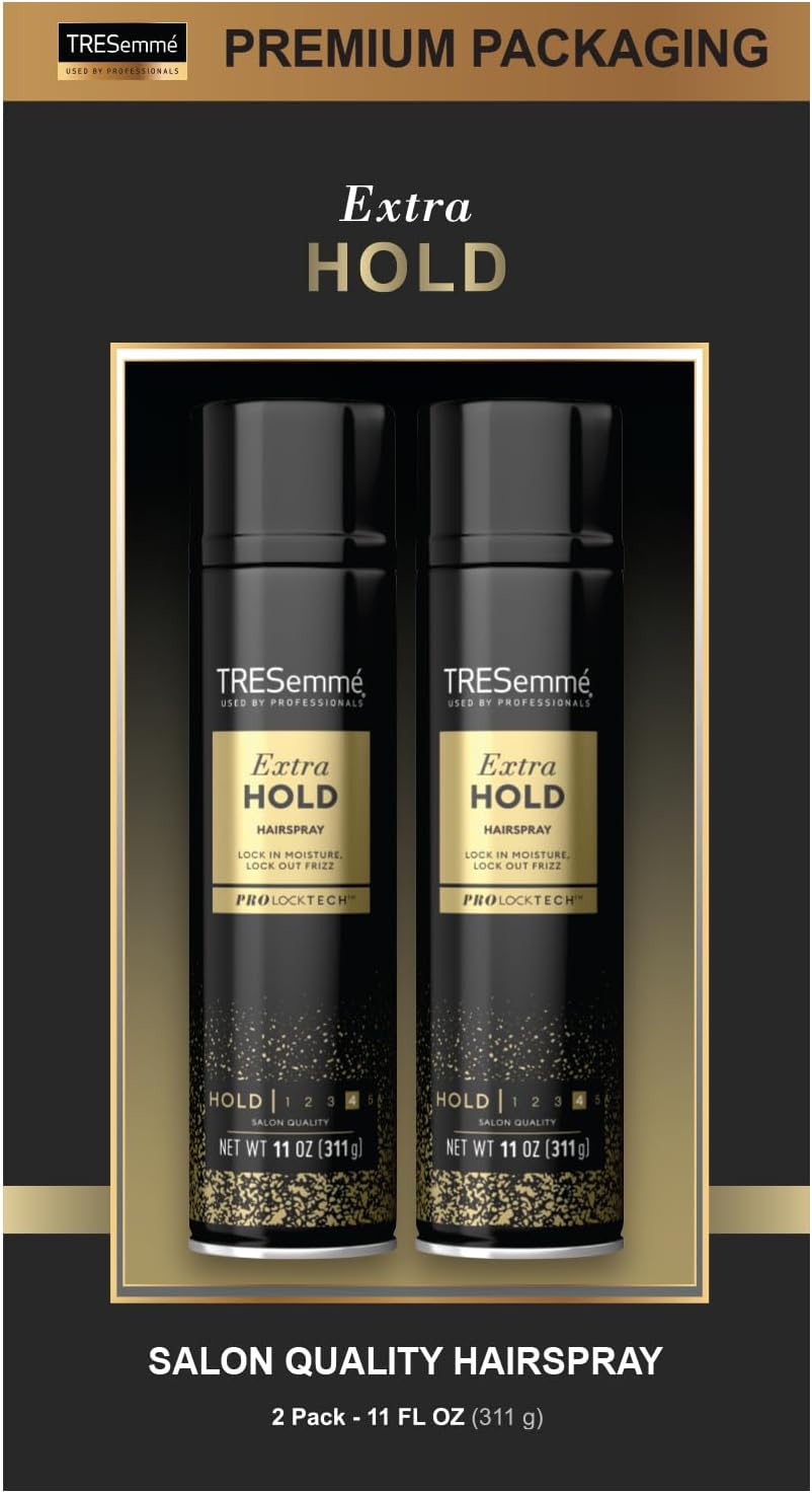 Amazon.com : TRESemmé TRES Two Aerosol Hair Spray Extra Hold 1.5 oz ...