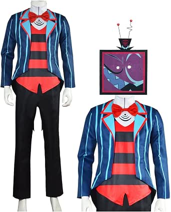 Amazon.com: Vasojot Unisex Hotel Adult Vox Cosplay Costume Halloween ...