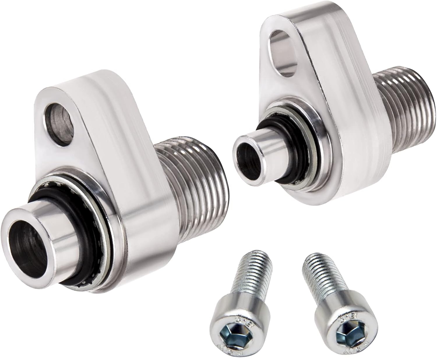 Amazon.com: maXpeedingrods LS AC Compressor Adapter Fittings for 10S17F ...