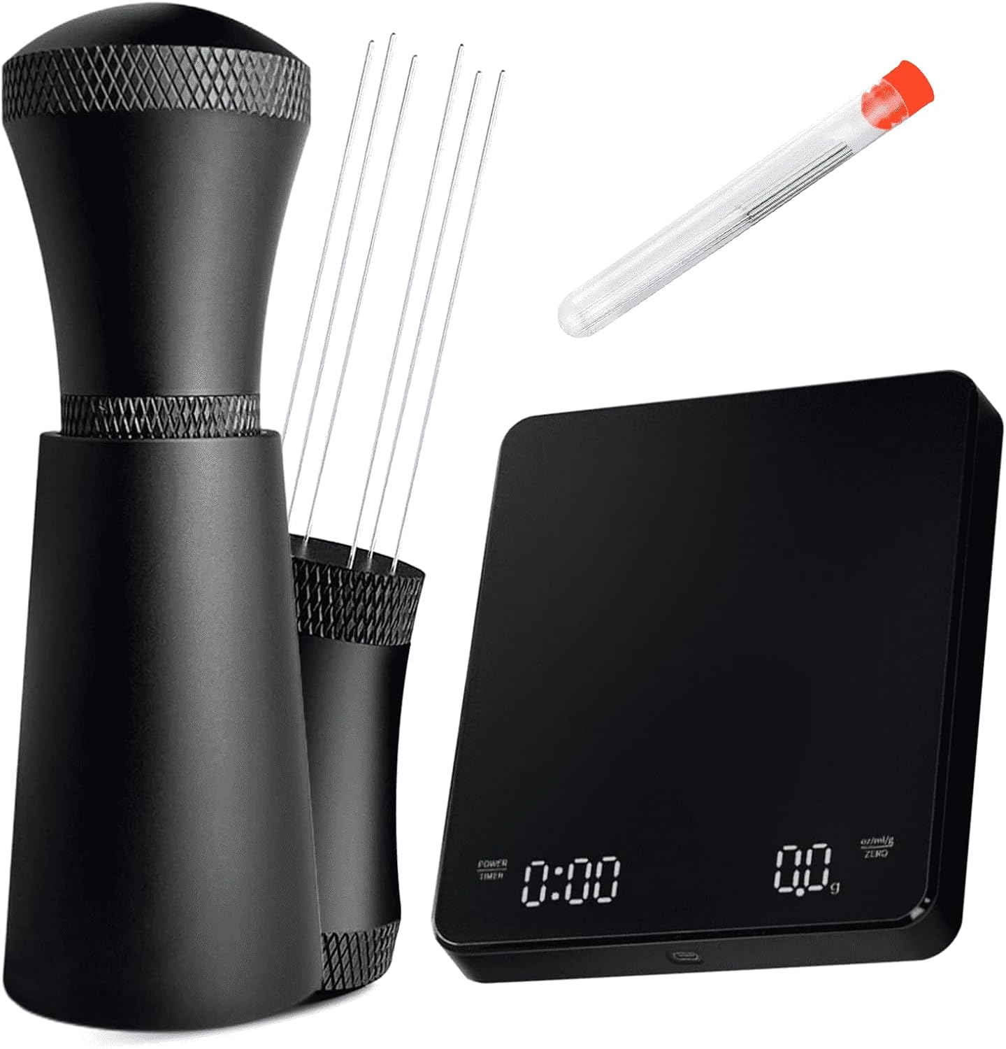 Amazon.com: TOMCINJOY WDT Tools Espresso Distribution Tool - Digital ...