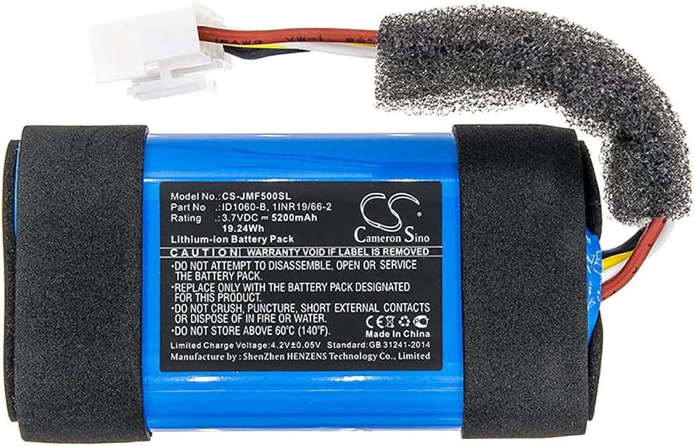 Amazon.com: LAQUEENA GSP872634F 5200mAh Battery Compatible with JBL ...