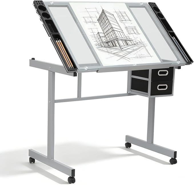 Amazon.com: Magshion Professional Drafting Table for Adults Teens ...