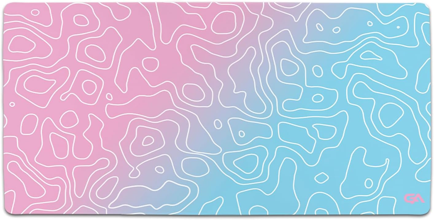 Amazon.com : Fluid Pattern XXL Mouse Pad,Super Thick Waterproof Fluid ...