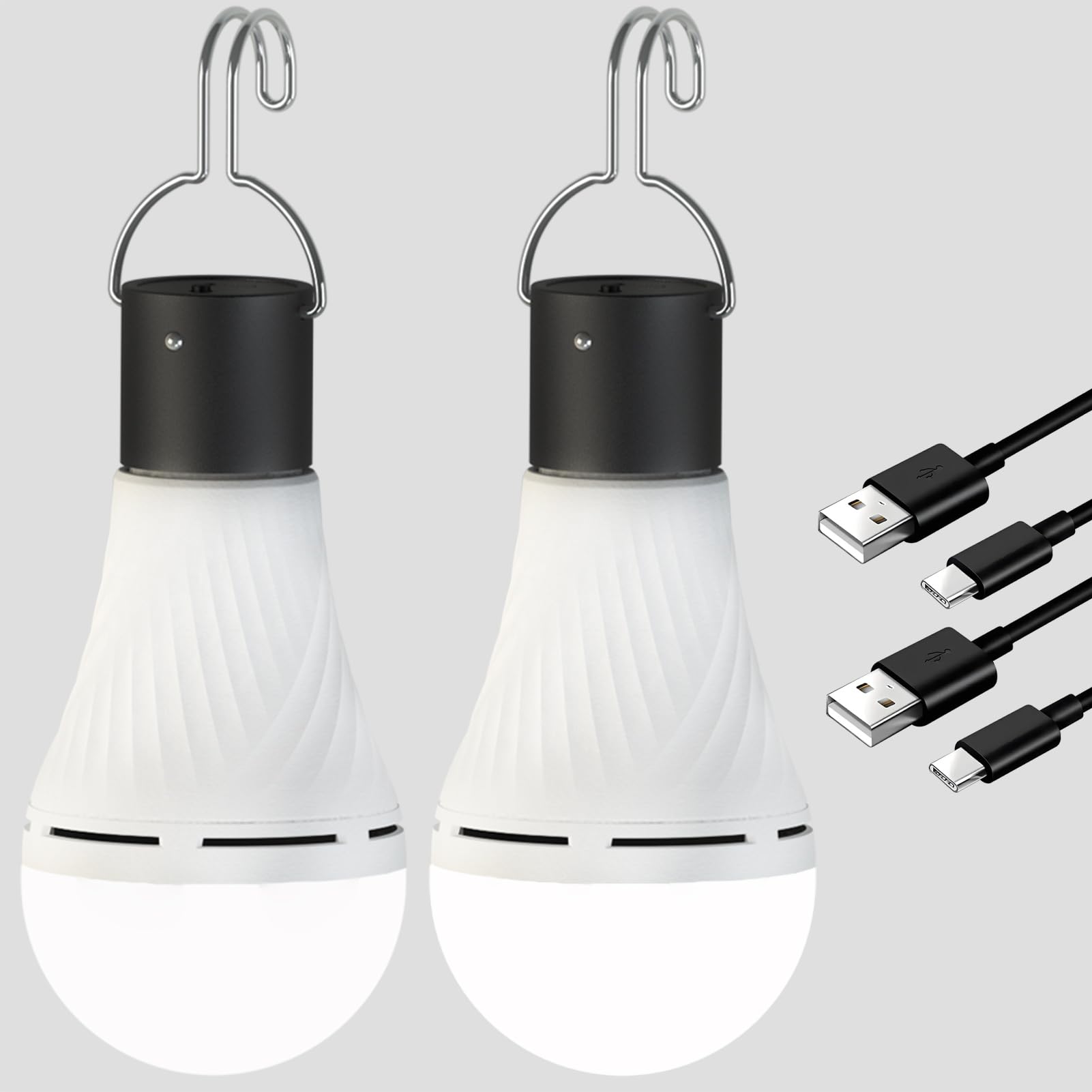 Auto On Off Rechargeable Light Bulbs, Hanging LED Light Bulb ...