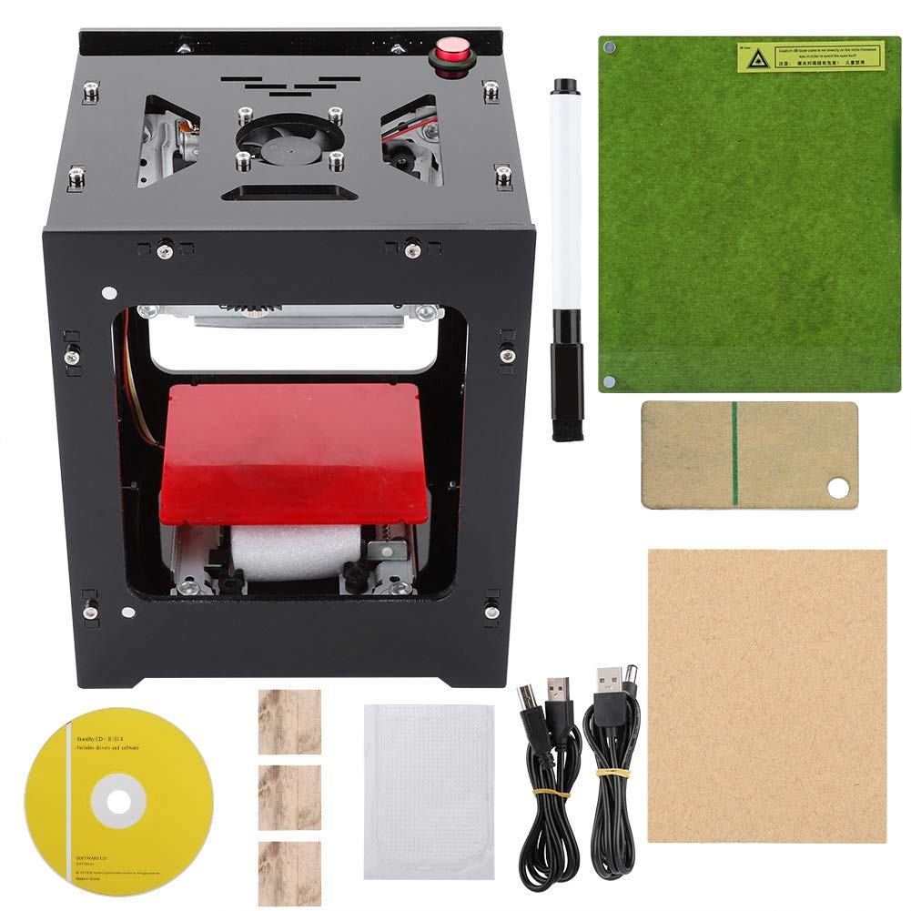 Buy 2000mw La-ser Engraver Printer, NEJE DK-8-KZ 2000mW Micro Laser ...