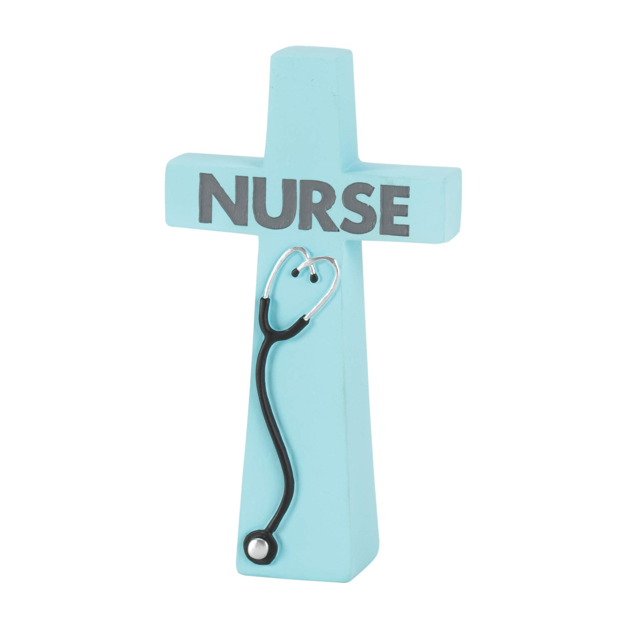 Amazon.com: Dicksons Nurse's Prayer Teal 5 x 2 Inch Resin Stone ...