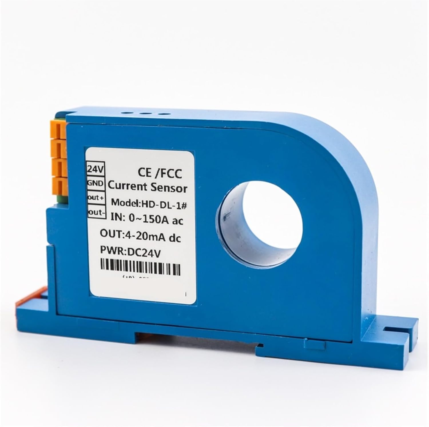 Amazon.co.jp: カレント・トランスミッター 0-50A 100A 200A 400A 500A ホールスプリットコアホール電流トランスデューサー電流トランスミッター220VAC電源 ...