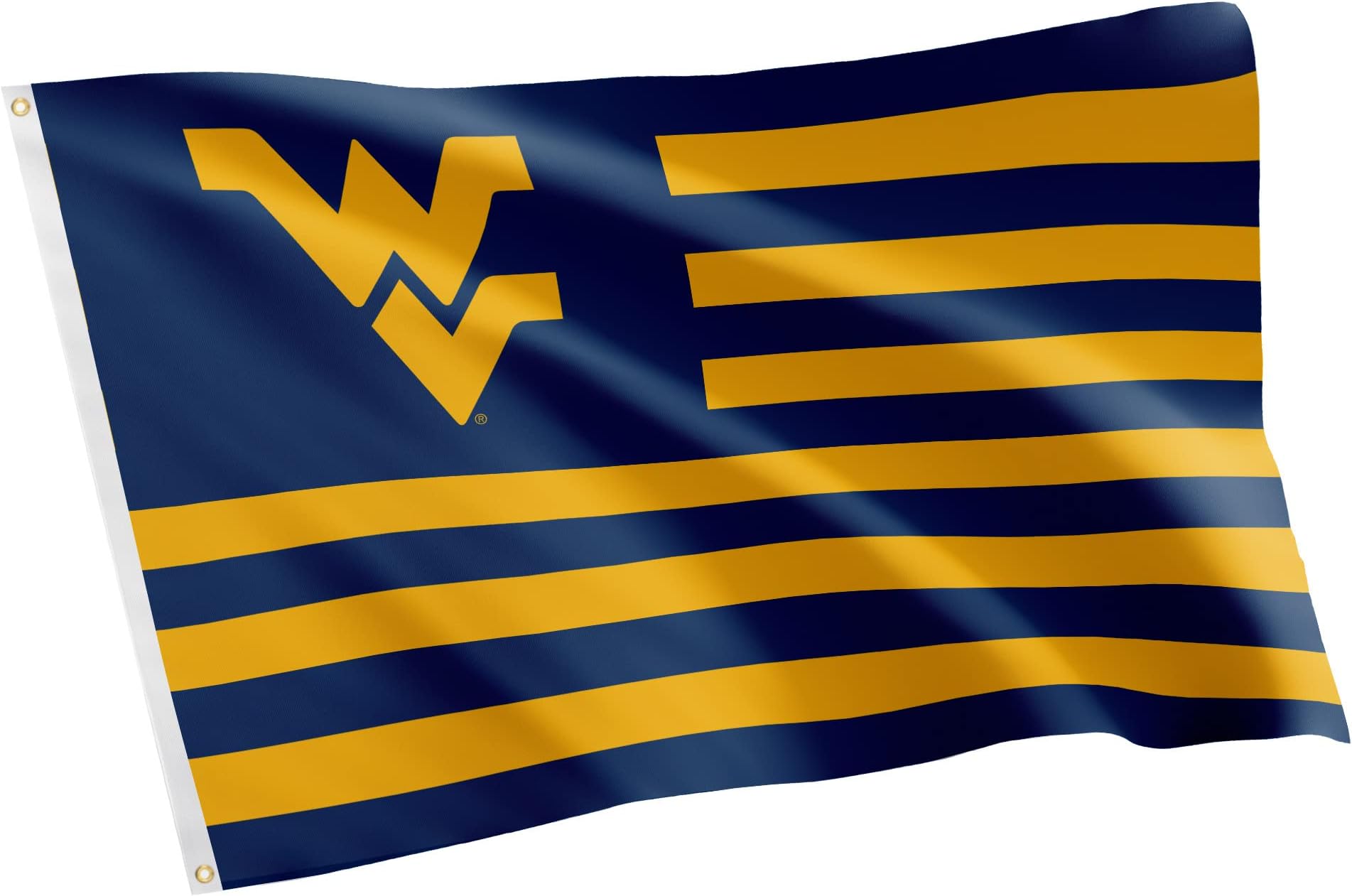 Amazon.com : West Virginia Mountaineers Football Helmet Flag : Sports ...