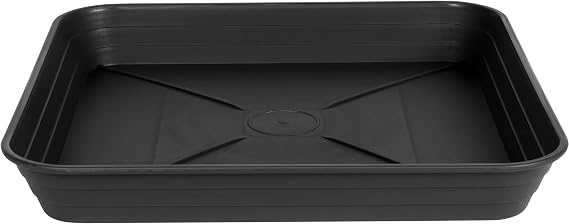 Amazon.com : Feyvdzv 4 Pack Square Plant Saucer Tray 16 inch, Heavy ...