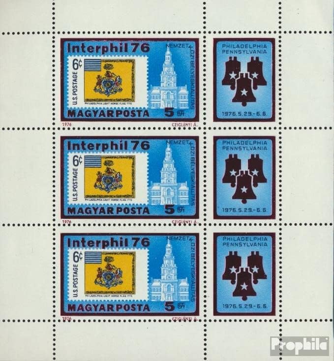Prophila Collection Hungría 3122A Sheetlet (Completa.edición.) Usado ...