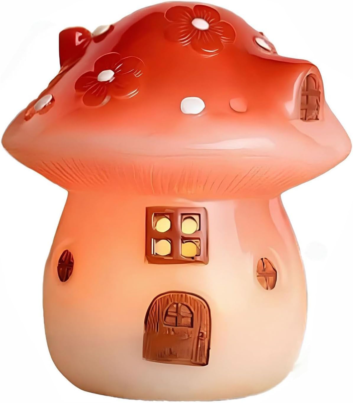 Light Up The Magic with Our Enchanting Mushroom House Night Light ...
