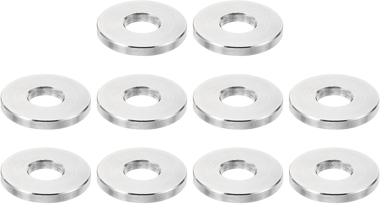 Amazon.com: PATIKIL M6 Stainless Steel Spacers, 10 Pcs Metal Spacer ...