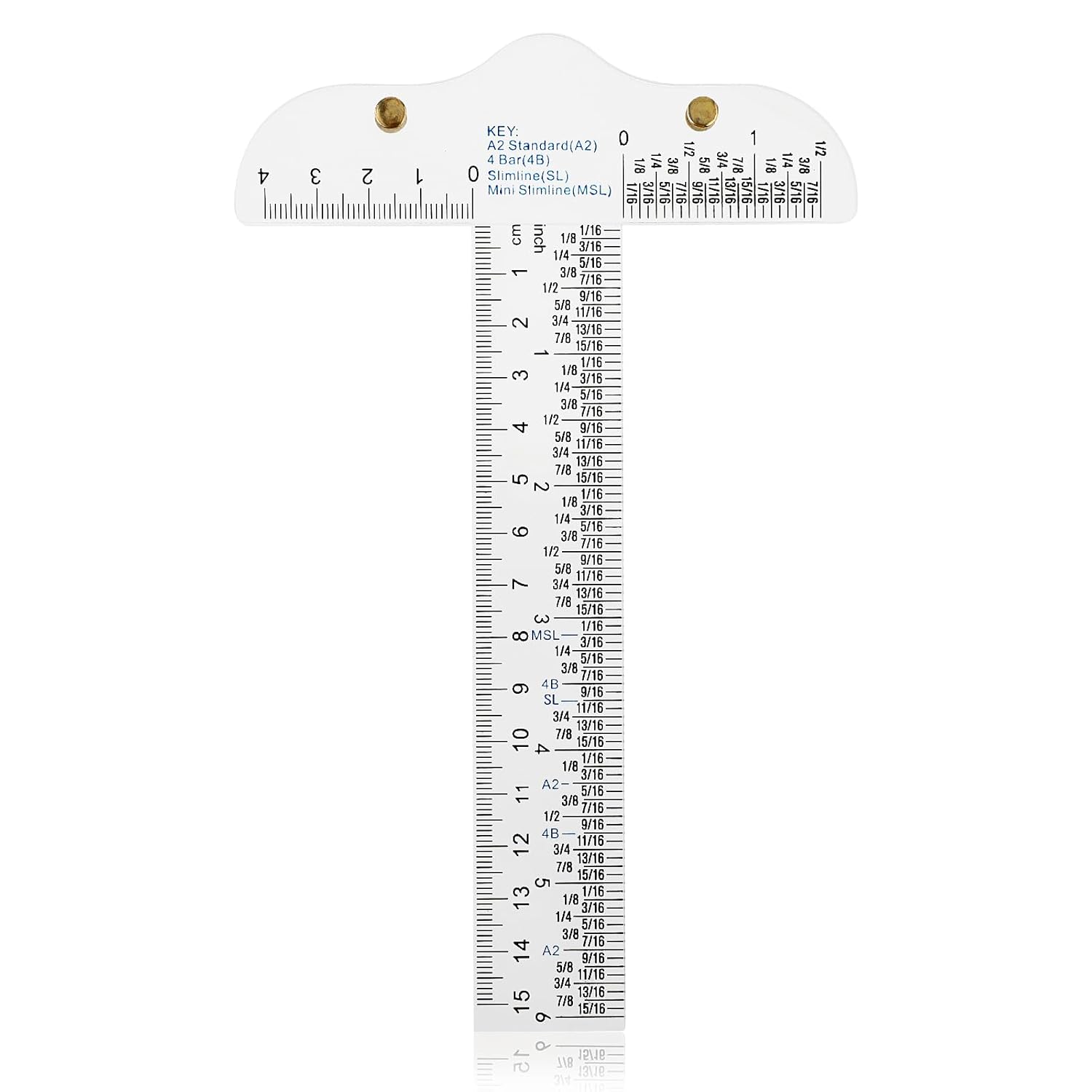 Amazon.com: Ouligay 6 Inch Plastic T Square Ruler, Sewing Ruler, Clear ...