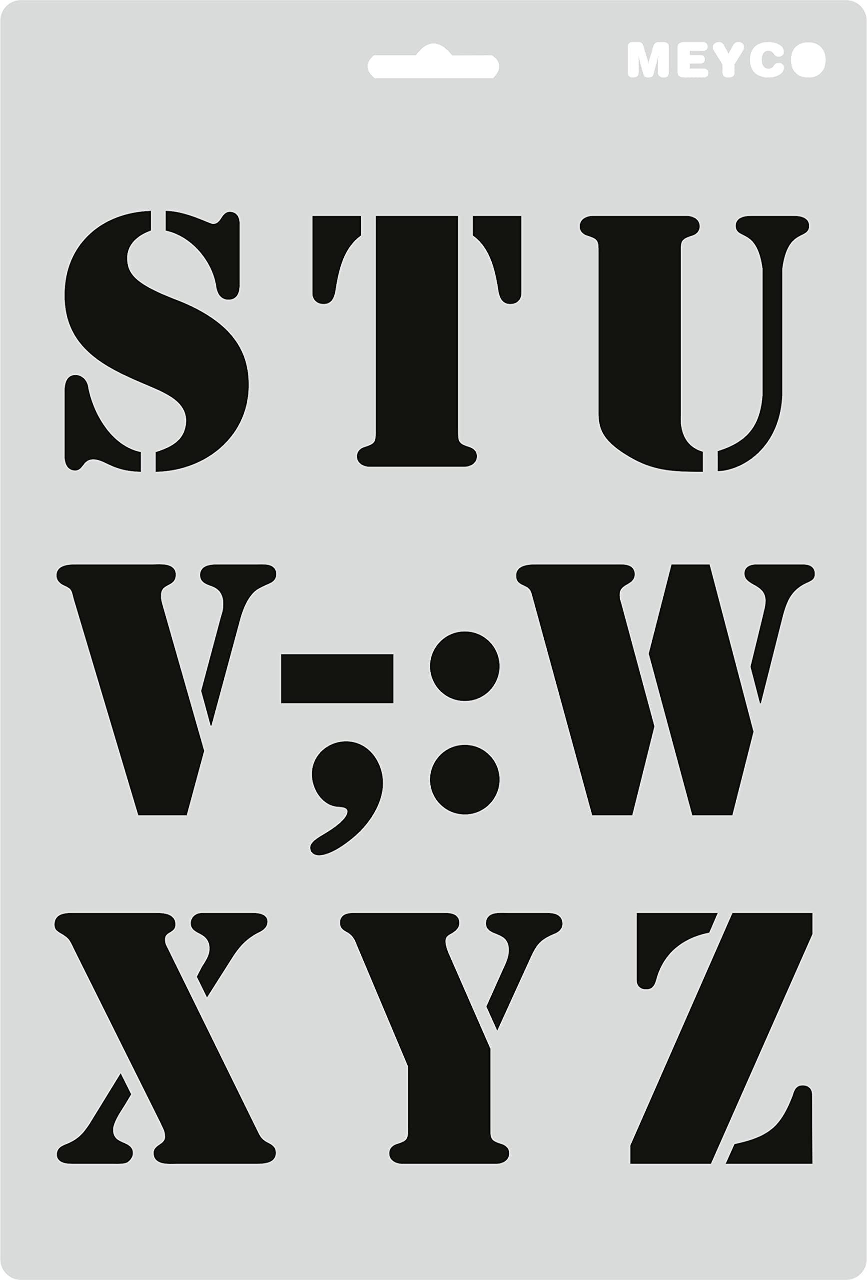 Extra Large Stencils Letters Large Letter Stencils & Kits | One Stop