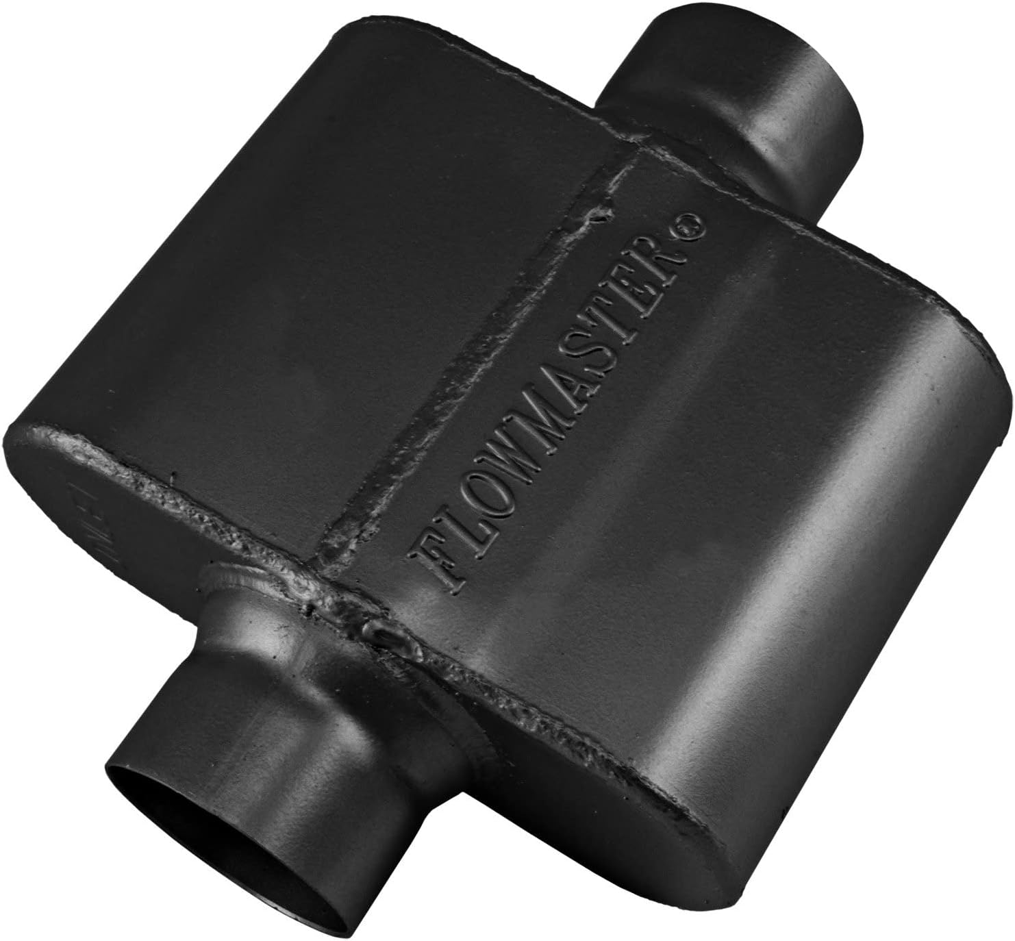 Amazon.com: Flowmaster Super 10 Series SS Muffler 2.5" Center Inlet ...