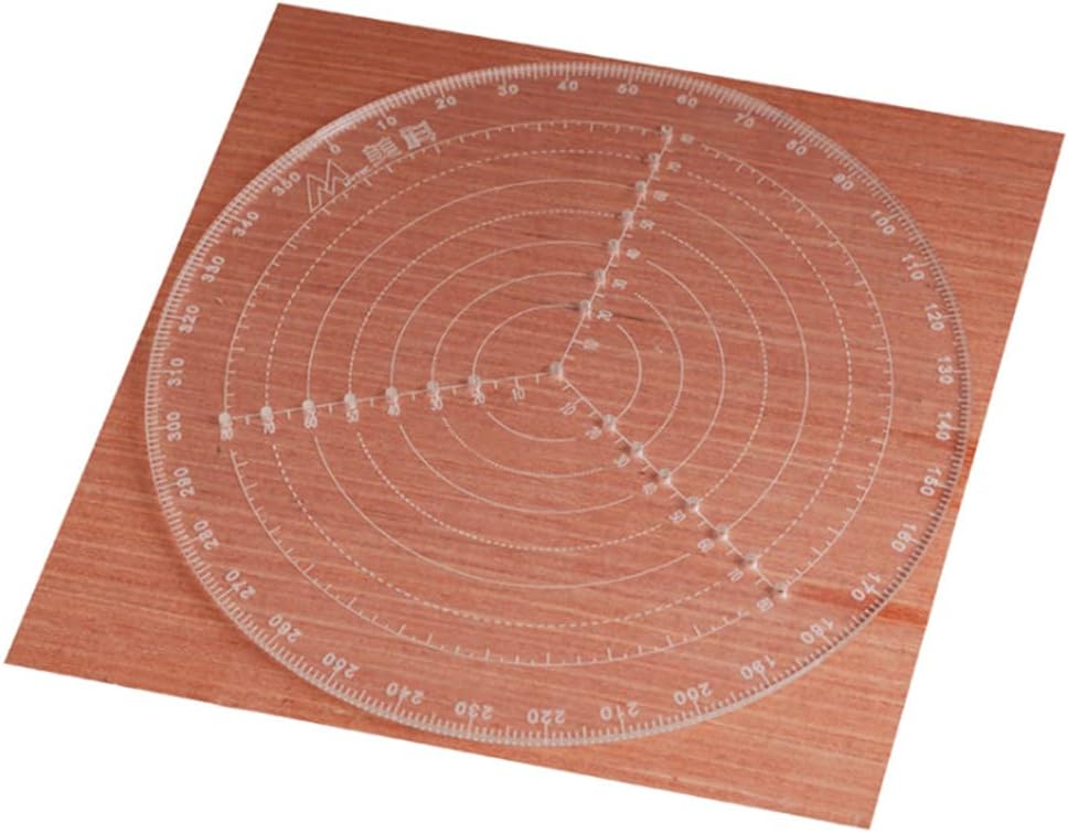 Round Wood Measuring Tool Center Locate Draw Circle Turning Centering ...
