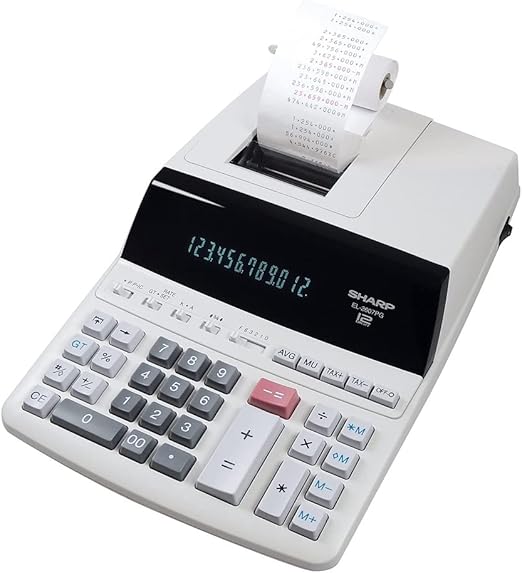 Sharp EL 2607 PG Gyse Desktop Calculator : Amazon.ca: Office Products