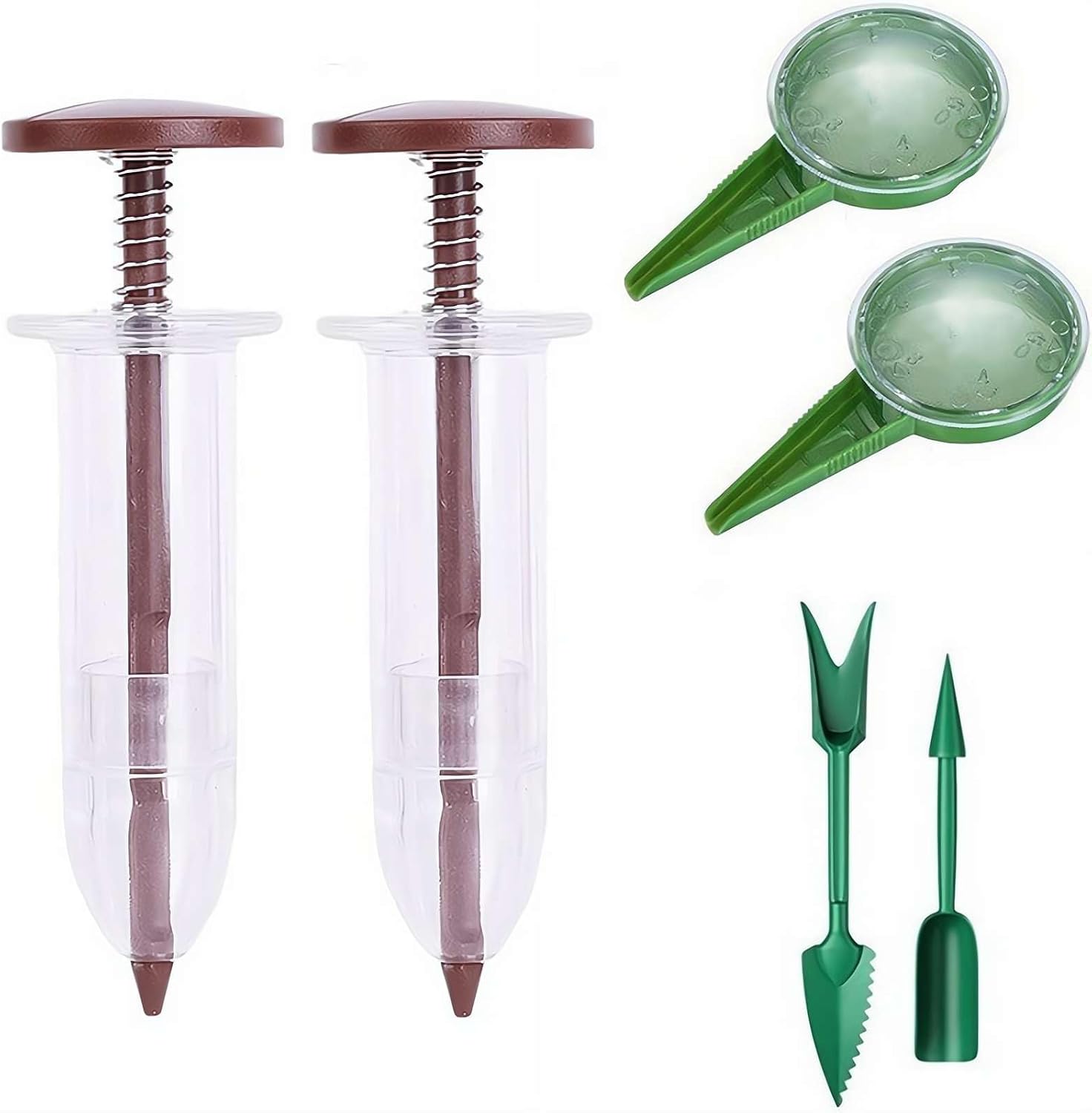 Amazon.com: Mini Seed Spreader Set, Upgrade Handheld Mini Plant Flower ...