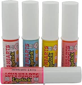 Lovehearts Lipstick - 30 Chalk Candy Sweets : Amazon.co.uk: Grocery