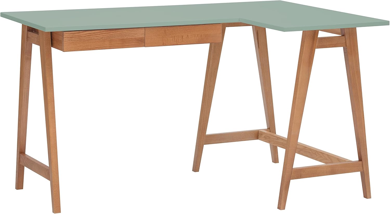 Luka Corner Desk with L-Shape Angle Desk Office Table Corner Table Work ...