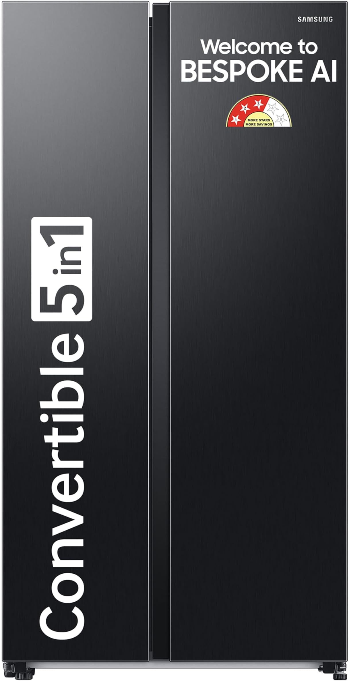 Samsung 653 L, 3 Star, Frost Free, Double Door, Convertible 5-in-1 ...