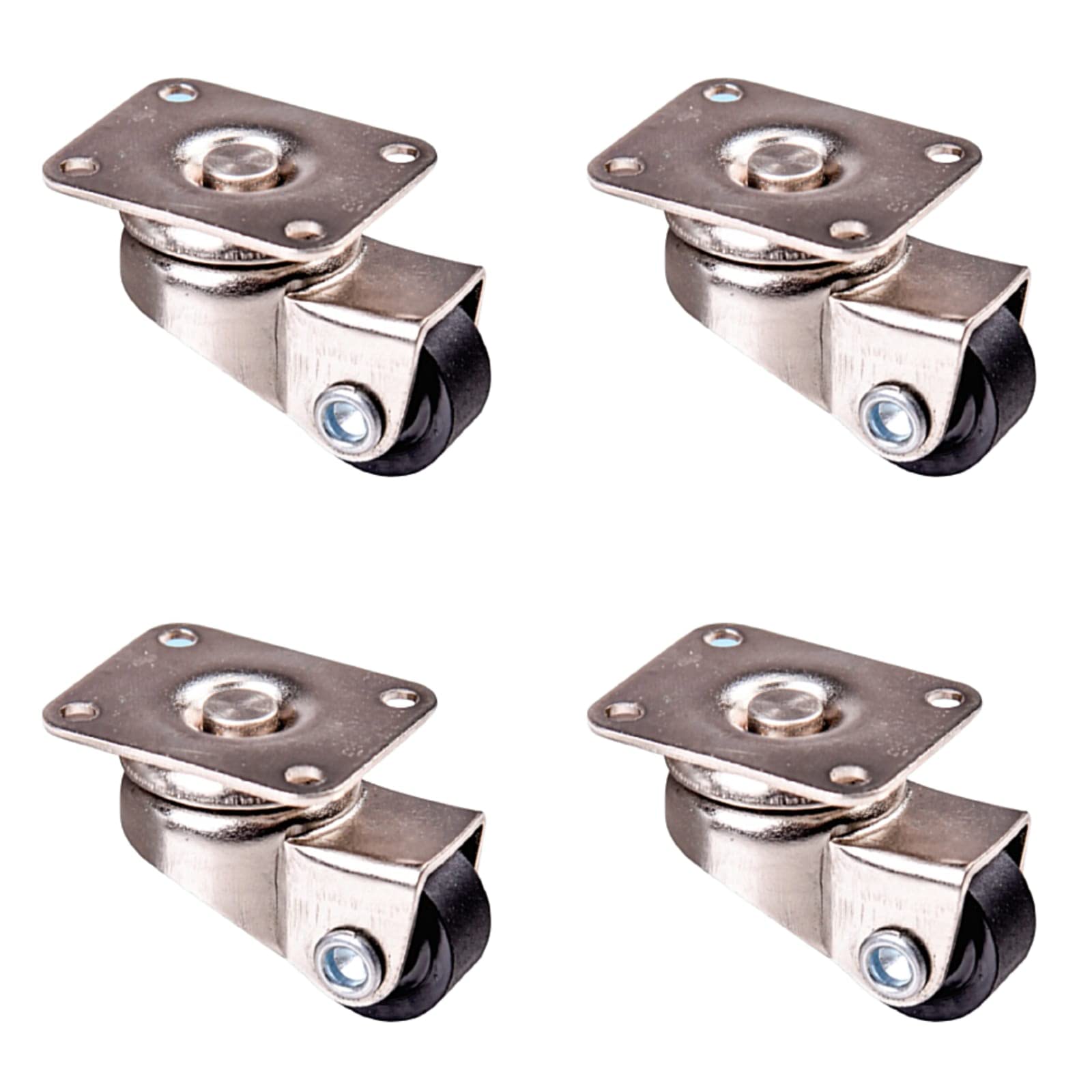 Heavy duty small Caster Wheels for Furniture with soft Swivel Revolving ...