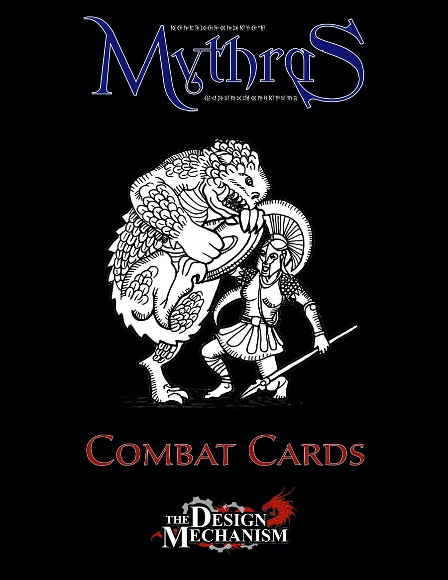 Mythras Combat Cards: The Design Mechanism: 9781911471387: Amazon.com ...