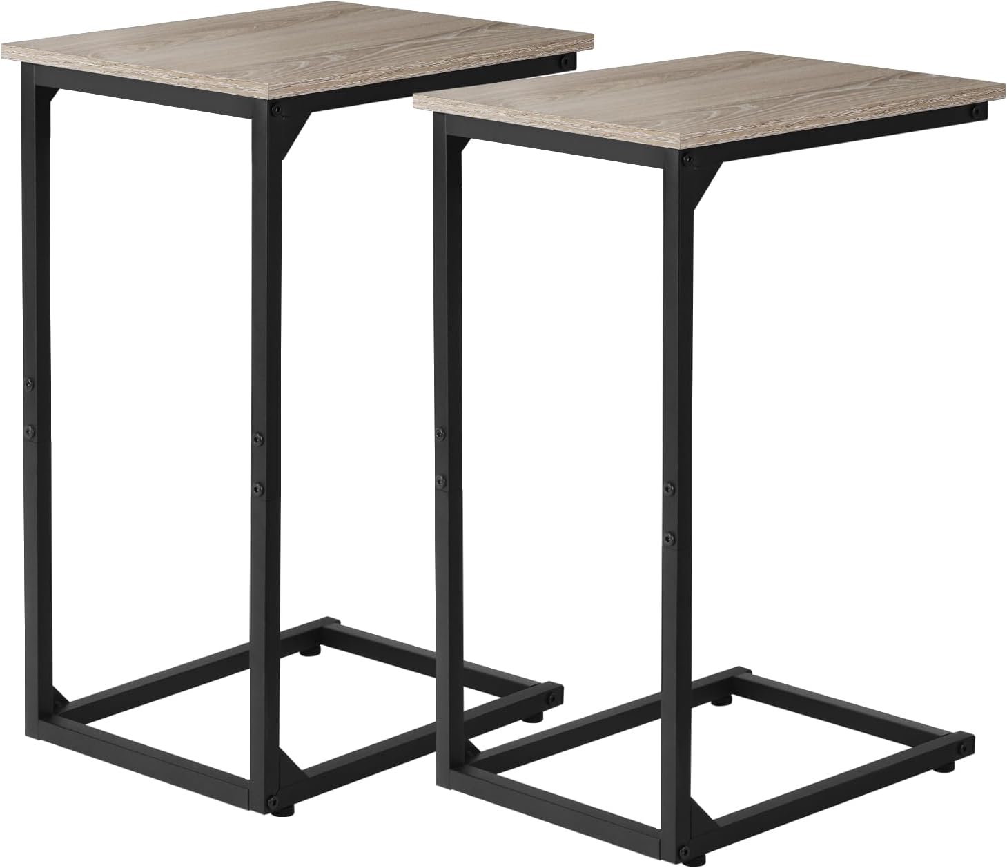 Amazon.com: SZJUANWANG Couch Table That Slide Under, Small End Tables ...
