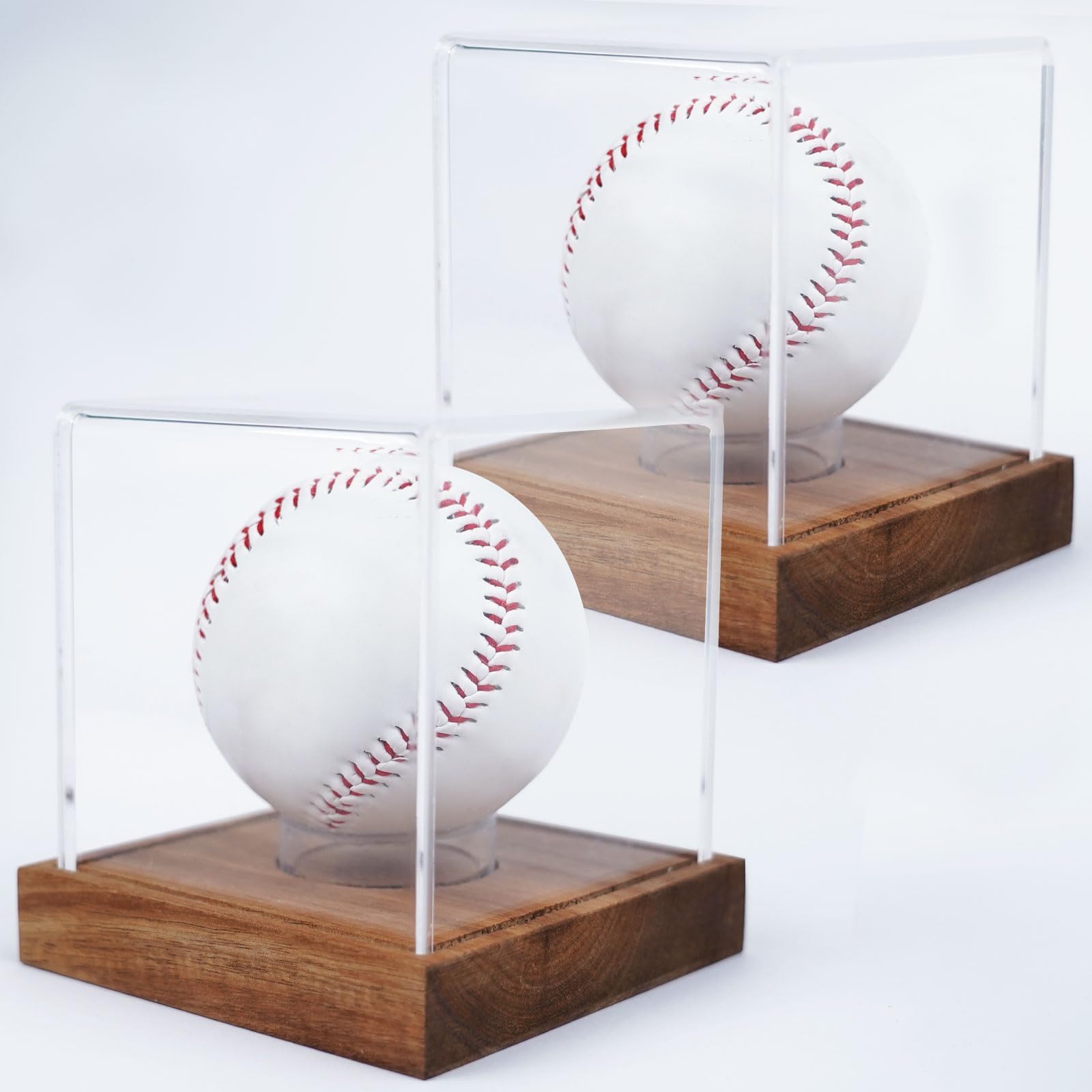 Amazon.com: Baseball Display Case, Clear Cube Baseball Holder with ...
