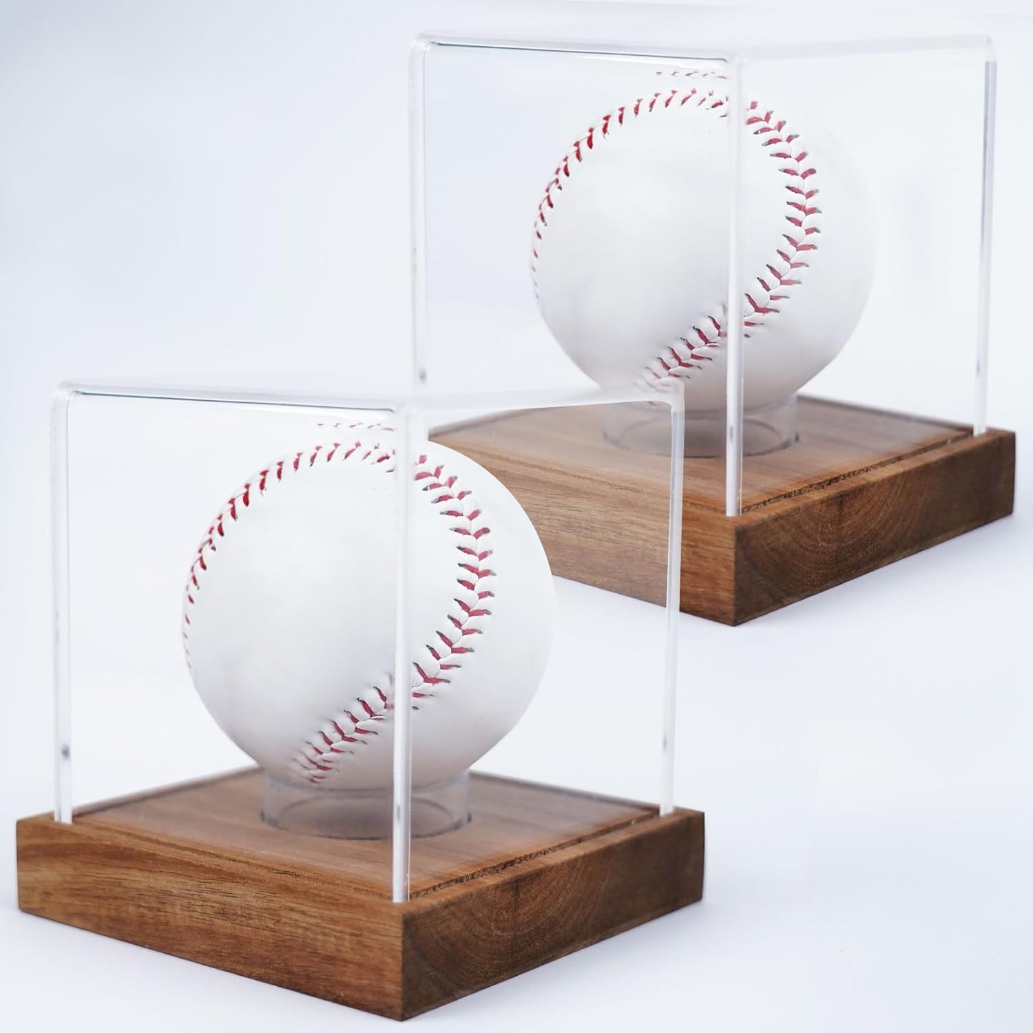 Amazon.com: Baseball Display Case, Clear Cube Baseball Holder with ...