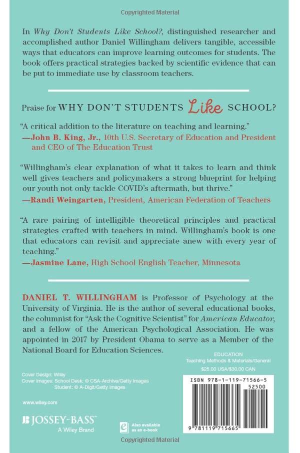 Snapklik.com : Why Dont Students Like School: A Cognitive Scientist ...