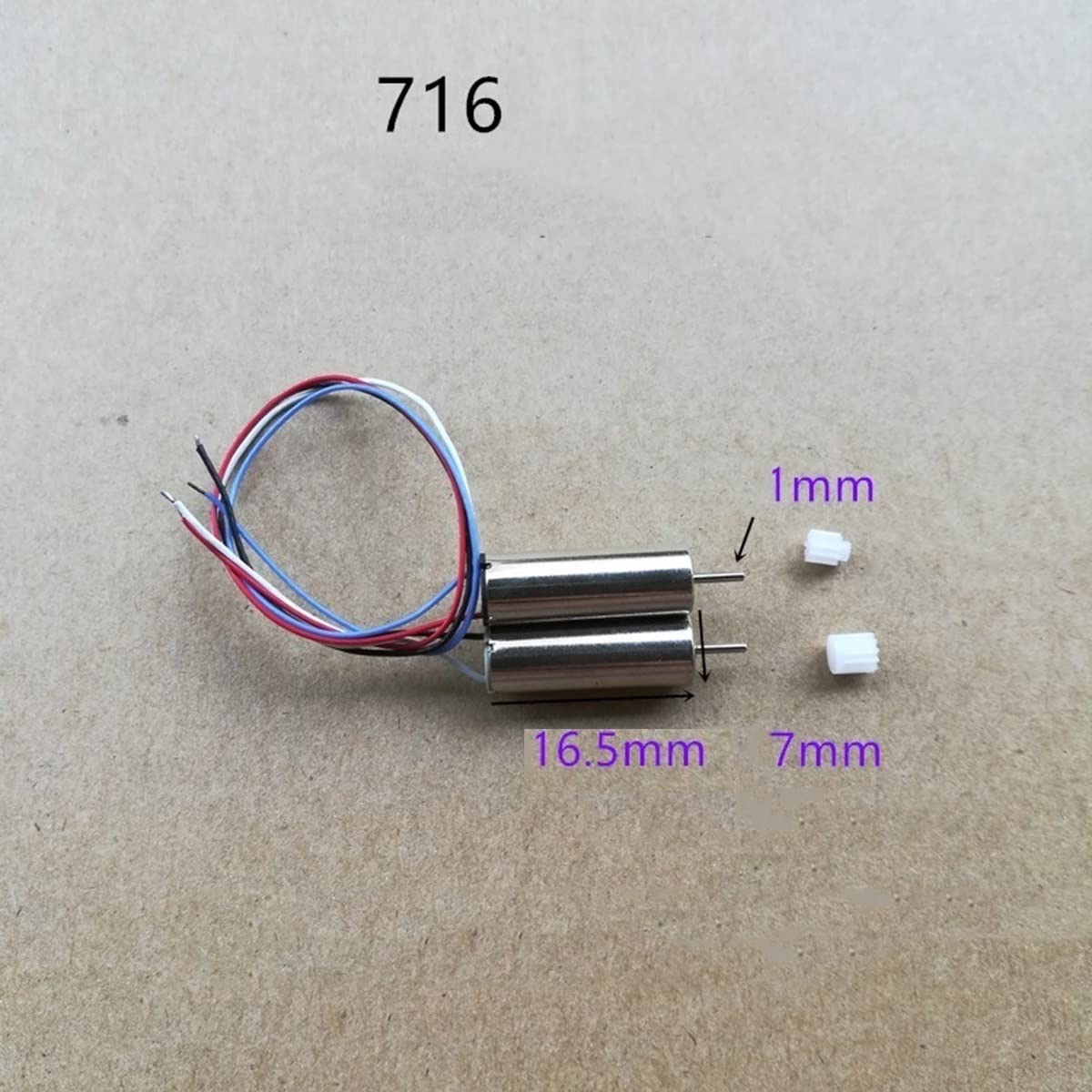 PYouo DC Coreless Motors - 716/720/816 Tiny Motors For Drones And ...