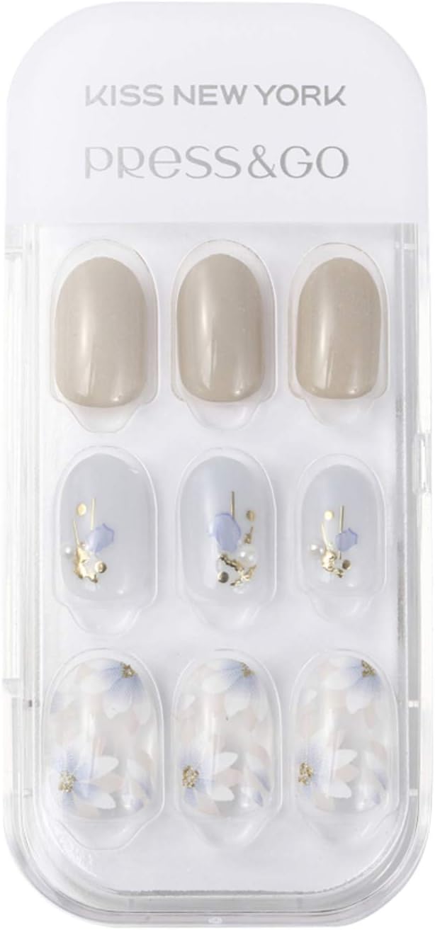 Amazon | (予約販売) (キスニューヨーク) KISS NEW YOROK 【公式】 ネイル チップ Press ＆ Go ...