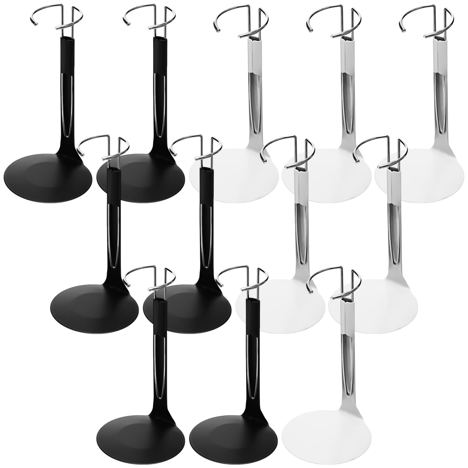 Amazon.com: Yaocom 12 Pcs Doll Stand Action Figure Stands with ...
