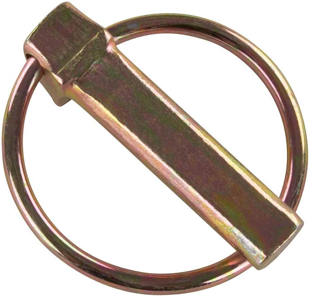 Set 10 x Klappsplint | 12 x 42 mm | gelb verzinkt | Sicherungselement ...