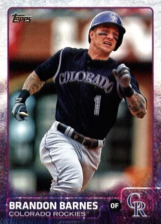 Amazon.com: 2015 Topps Baseball Card #492 Brandon Barnes : Collectibles ...